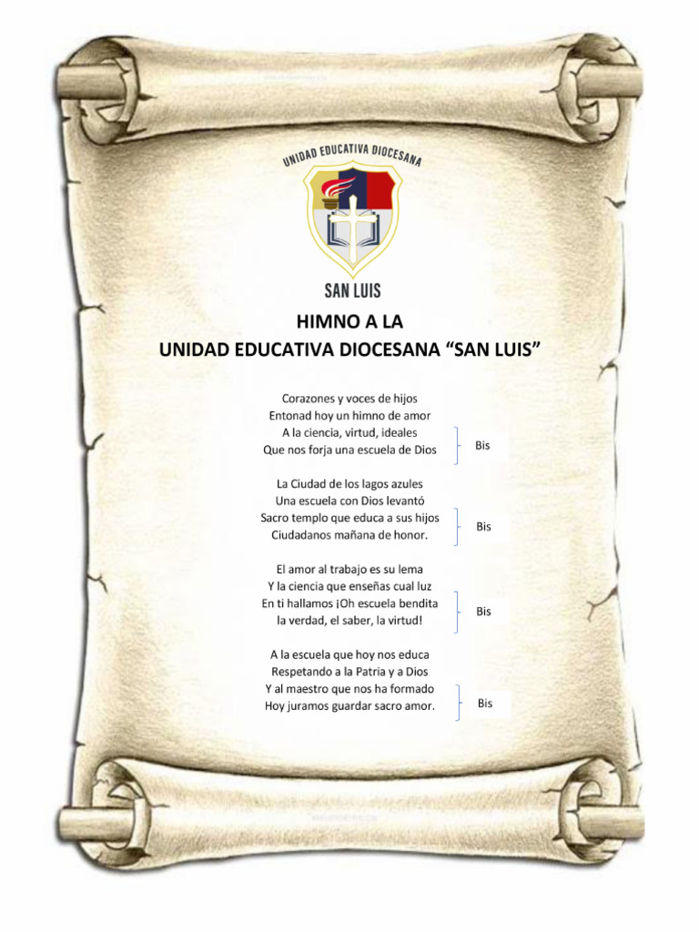 Himno A La Institución | PDF