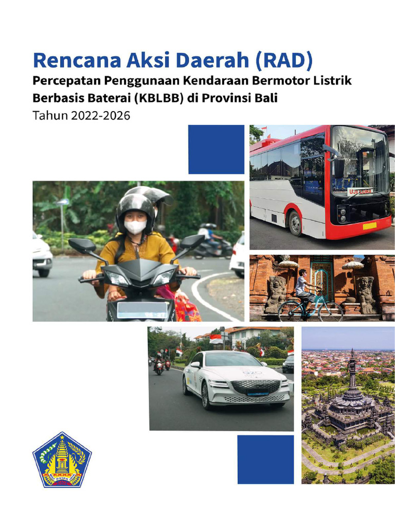 RAD Percepatan KBLBB Provinsi Bali 2022-2026-Compressed | PDF | Bisnis