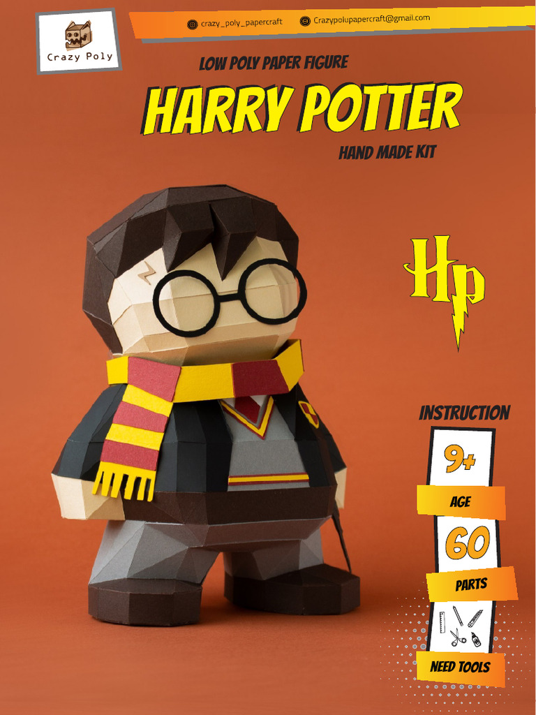 DIY Harry Potter Paper Craft Kit | PDF | Crafts | Stationery
