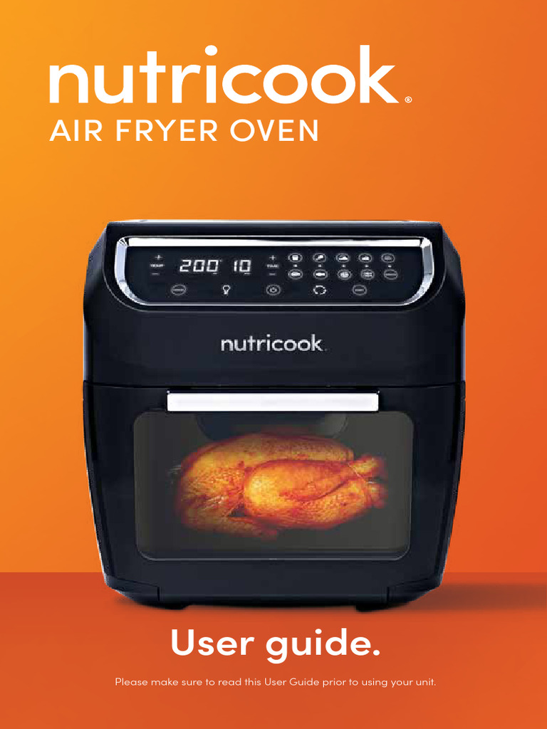 Air Fryer Oven 2 English Final - User Guide 2020 | PDF | Ac Power Plugs And Sockets | Oven