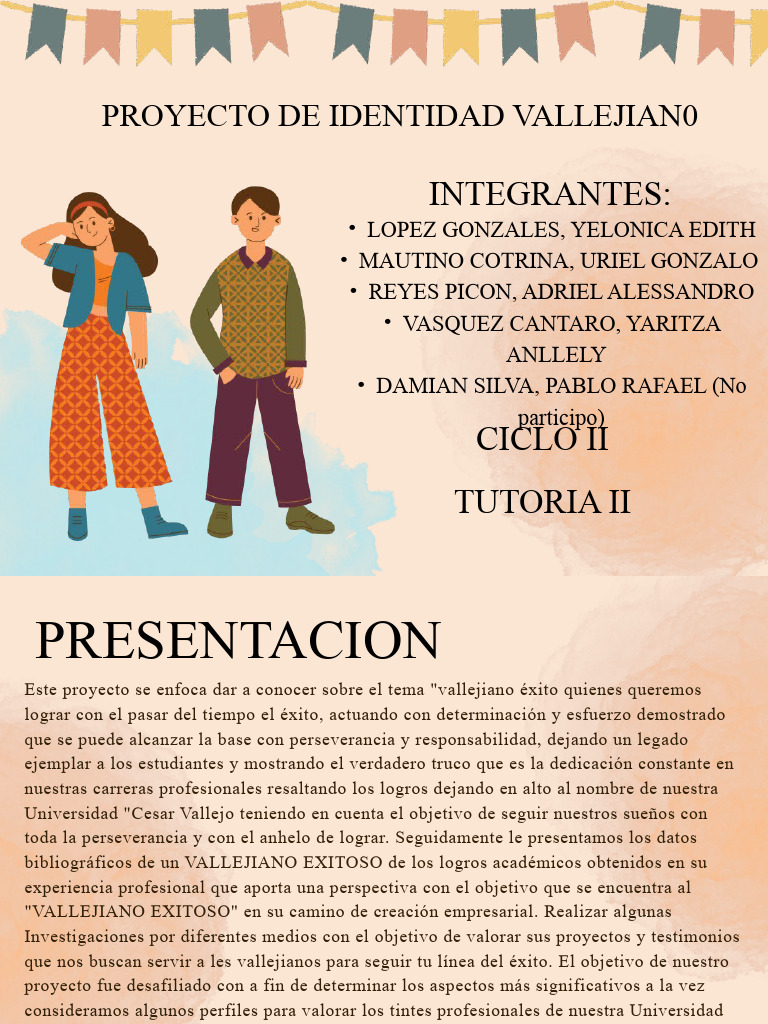 Proyecto de Identidad Vallejiano | PDF | Poesía