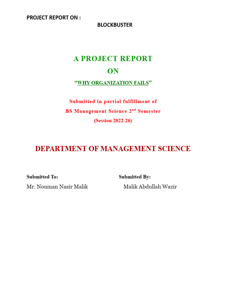 Abdullah Wazir Project Report | PDF | Evaluation | Goal