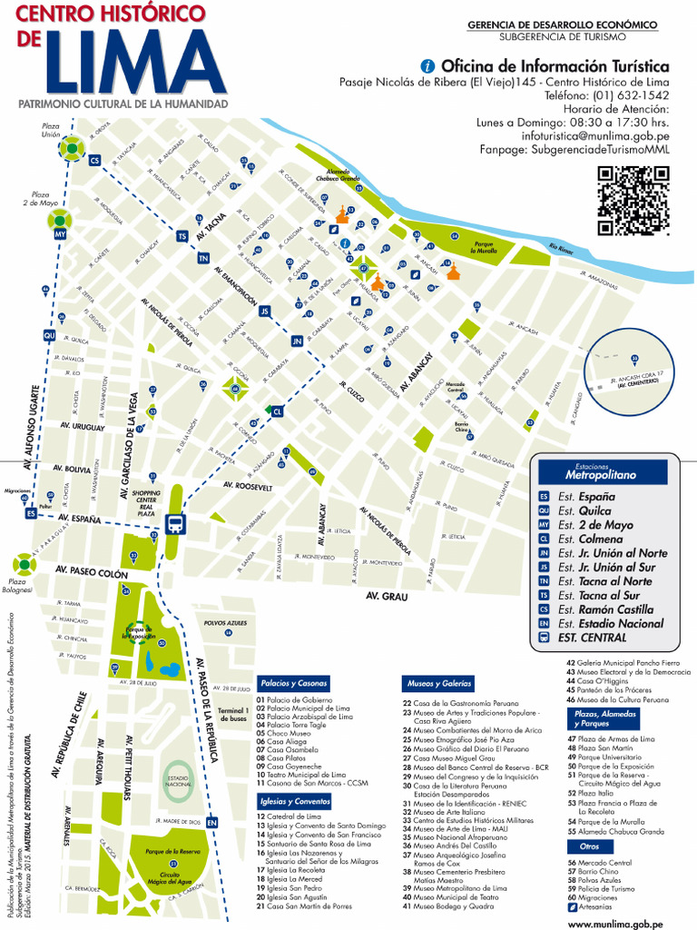 Planos de Lima Castellano | PDF