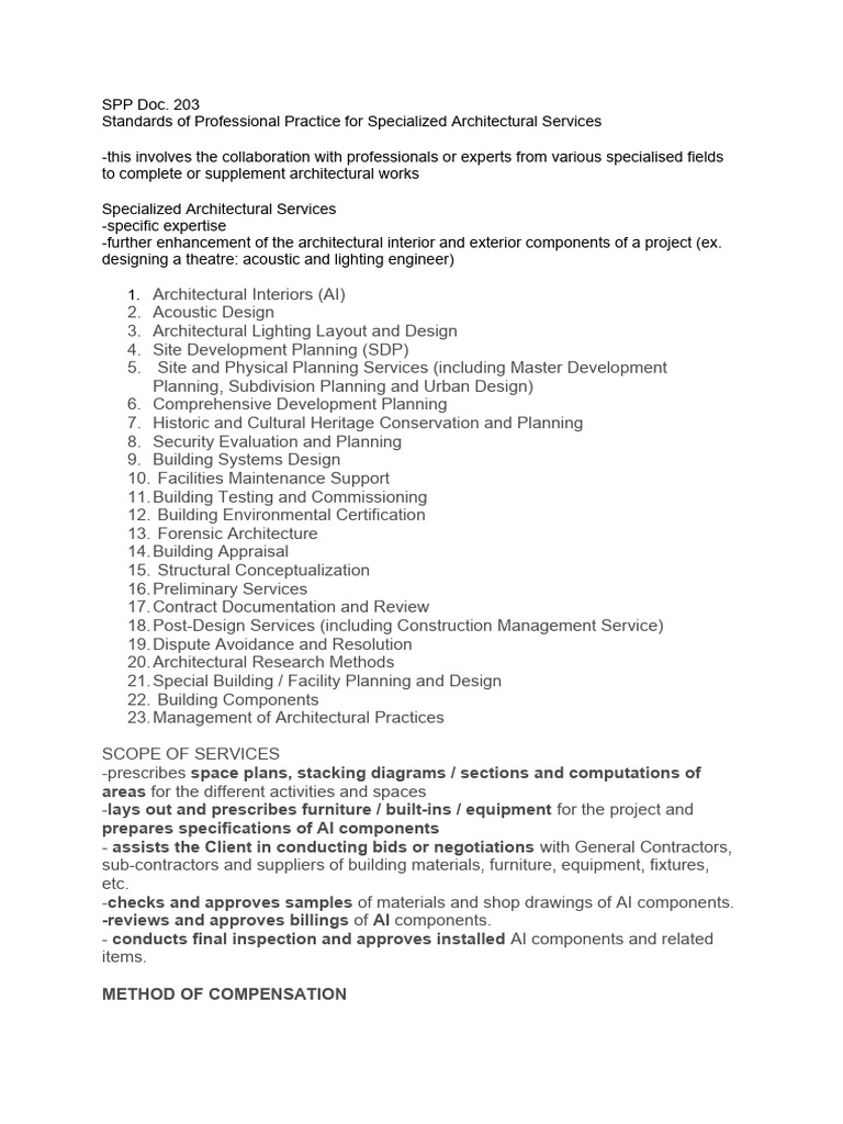 SPP Document 203 | PDF | Architect | Alternative Dispute Resolution