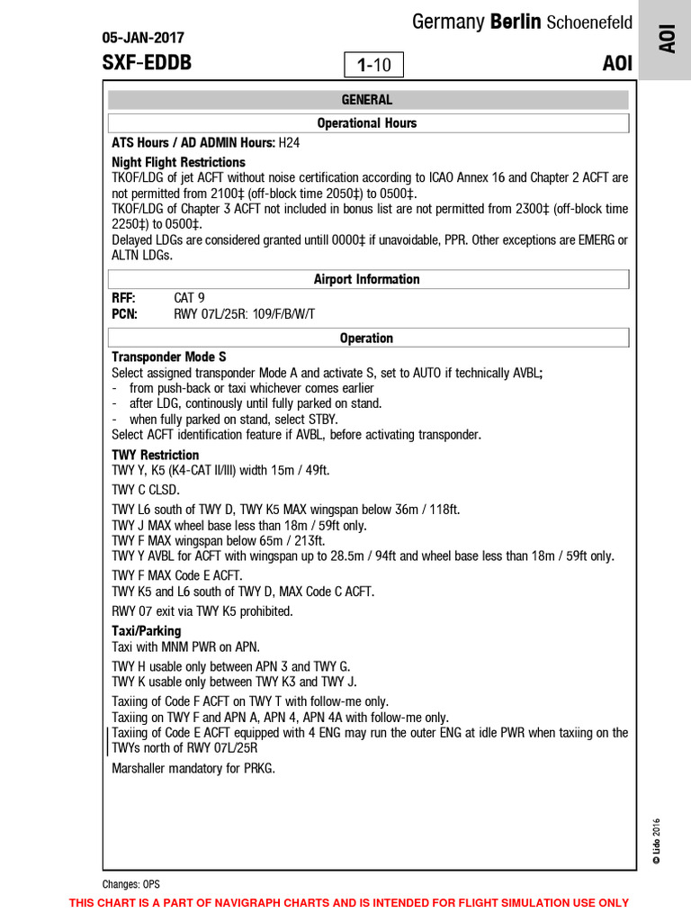 EDDB | PDF | Aerospace | Aircraft