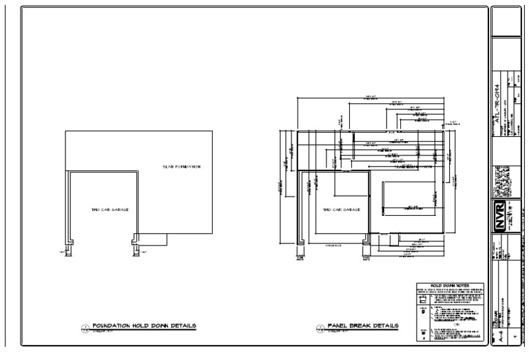 Homes - NVR - Drawings - 1 1 | PDF