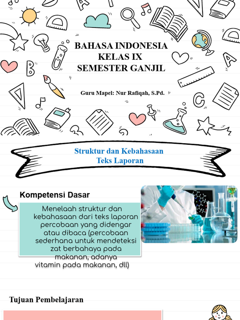 Bahanajar Bindo Kelas 9 | PDF