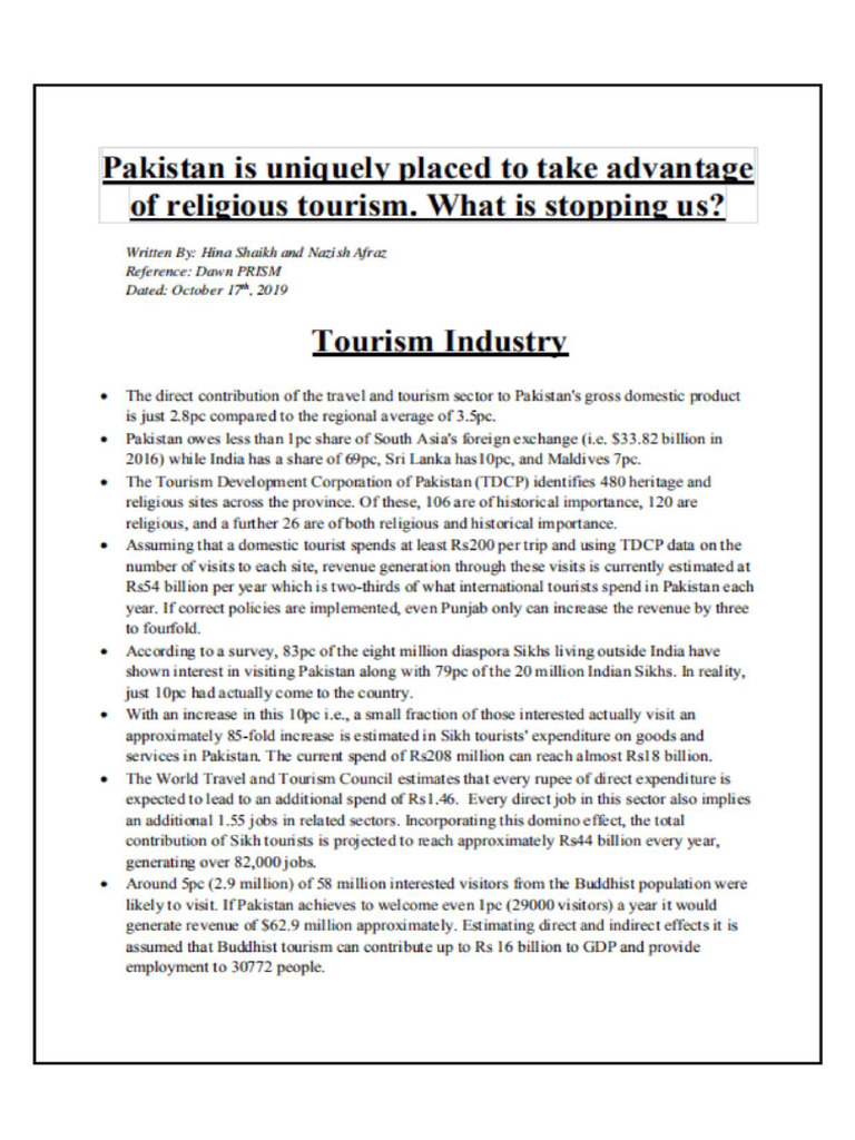 Analysis of Pakistani Industry | PDF