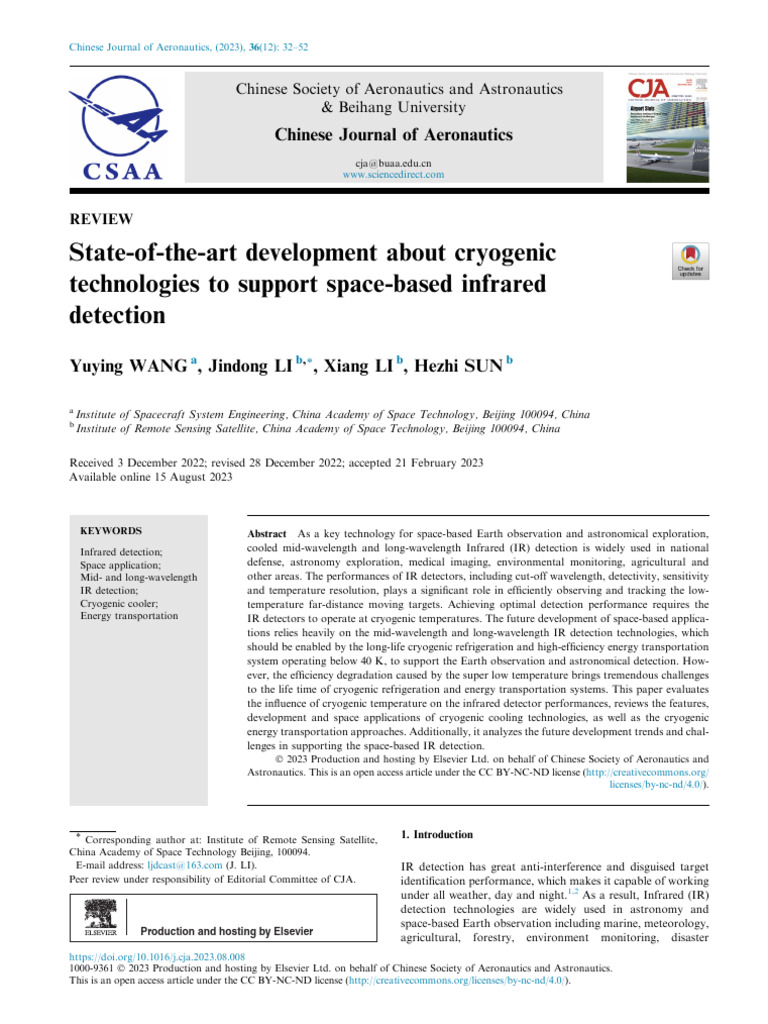 Cja 3 | PDF | Infrared | Cryogenics