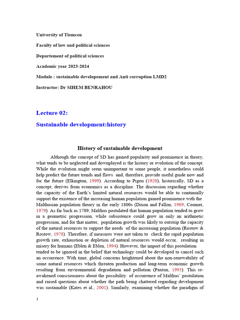 Sustainable Development Lecture 2 | PDF | Sustainability | Sustainable ... Sustainable Development Lecture 2 | PDF | Sustainability | Sustainable ...