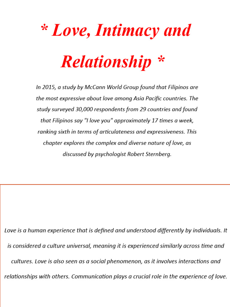 Love Intimacy WPS Office | PDF | Love | Intimate Relationships