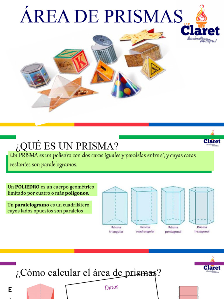 Prisma_Area_Lateral | PDF | Triángulo | Matemática Elemental