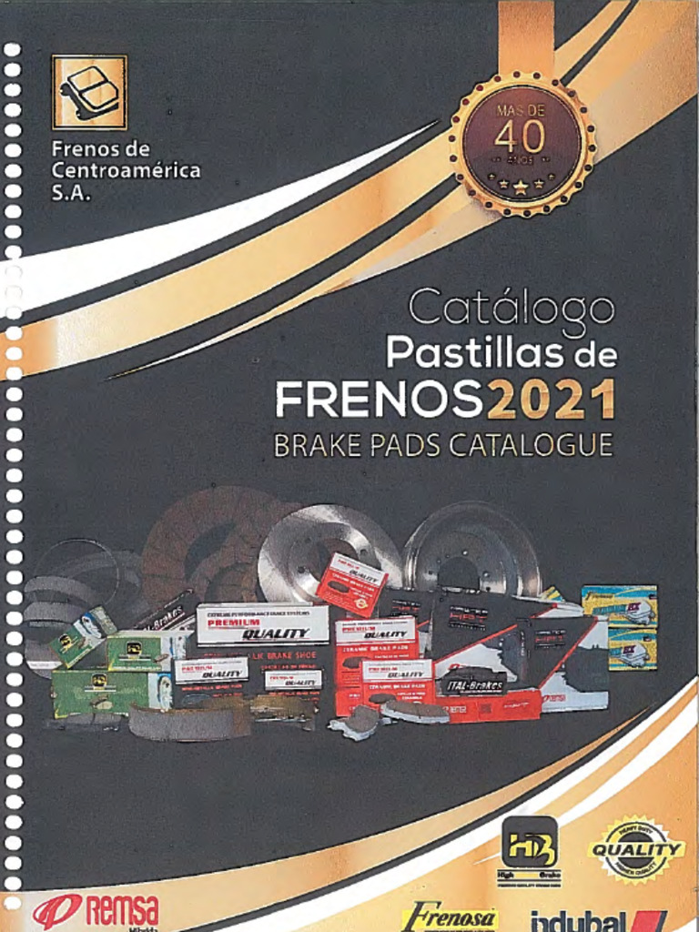 Catalogo Pastillas de FRENOS 2021 Low | PDF