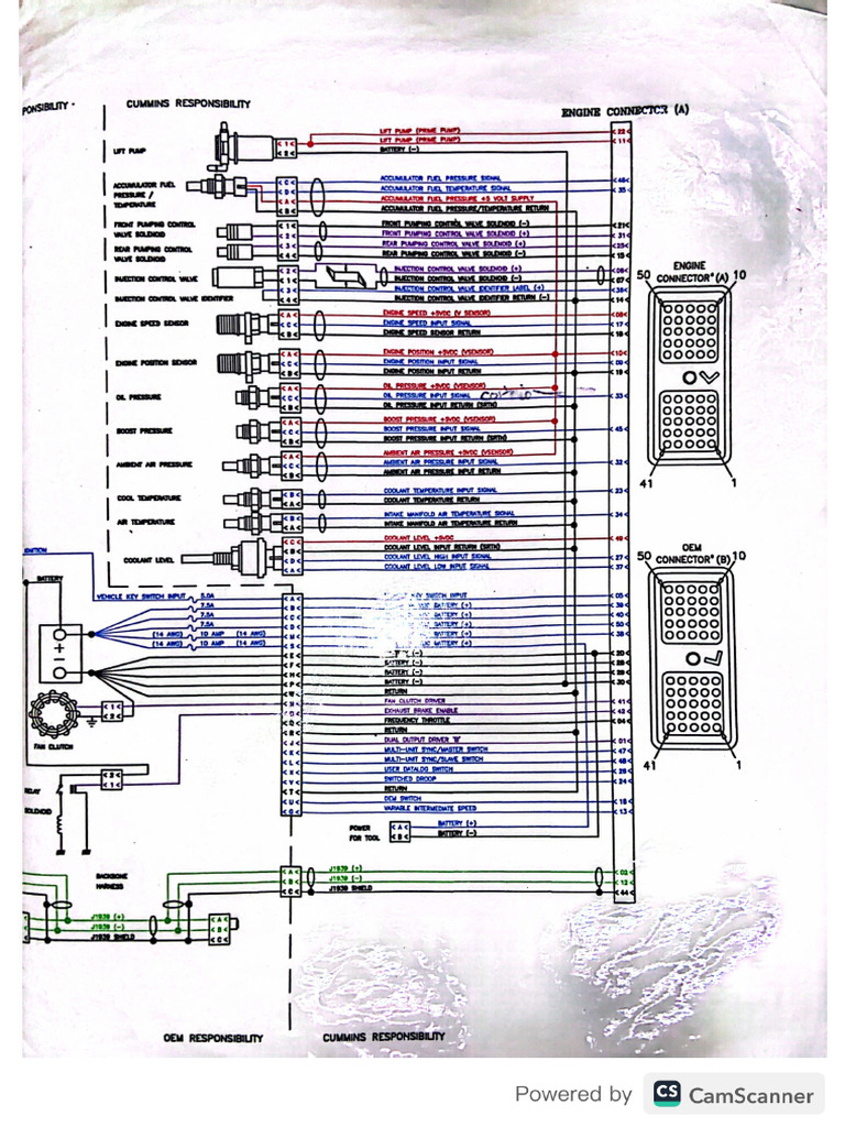 QSC WIRING DIAGRAM 2 DE 2 | PDF