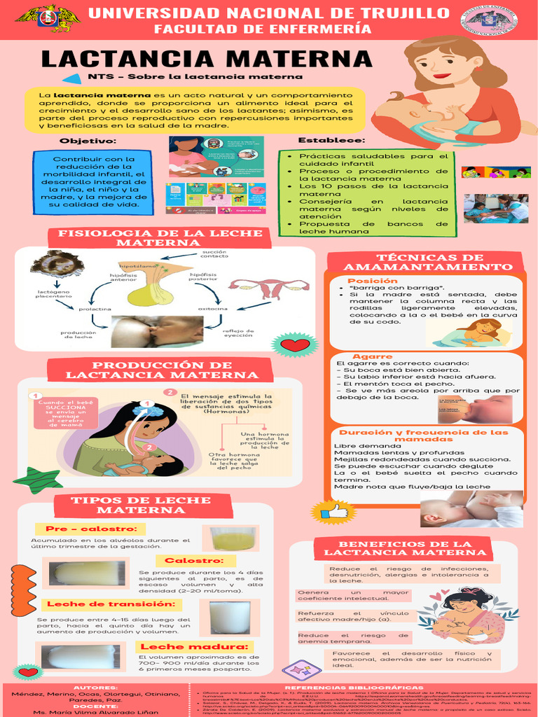 Infografia - Lactancia Materna | Descargar gratis PDF | Amamantamiento ...