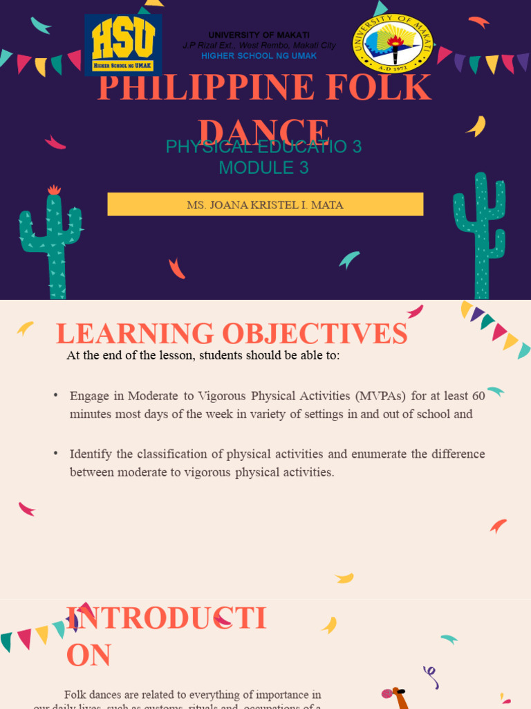 PHILIPPINE-FOLK-DANCE | PDF | Dances | Philippines