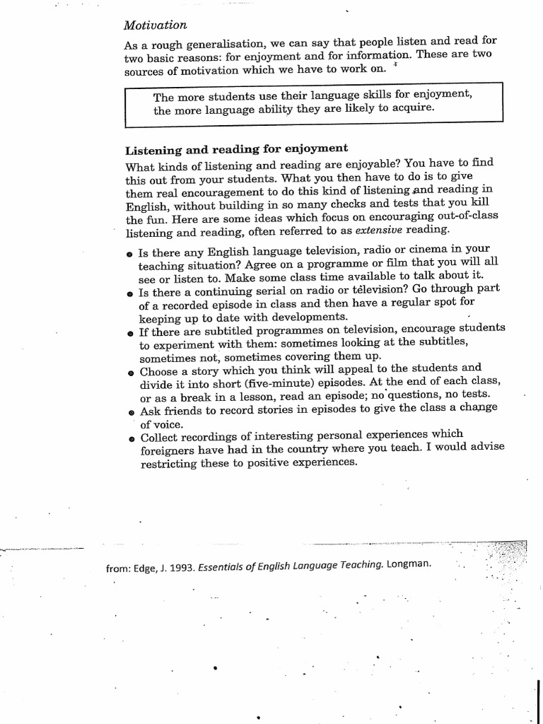 Assignment 1 Skills J Edge Reading | PDF