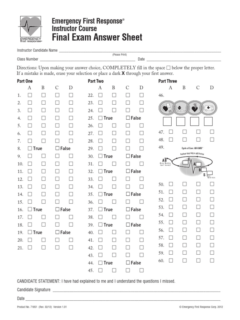 EFR Instructor | PDF | Clinical Medicine | Medical Specialties