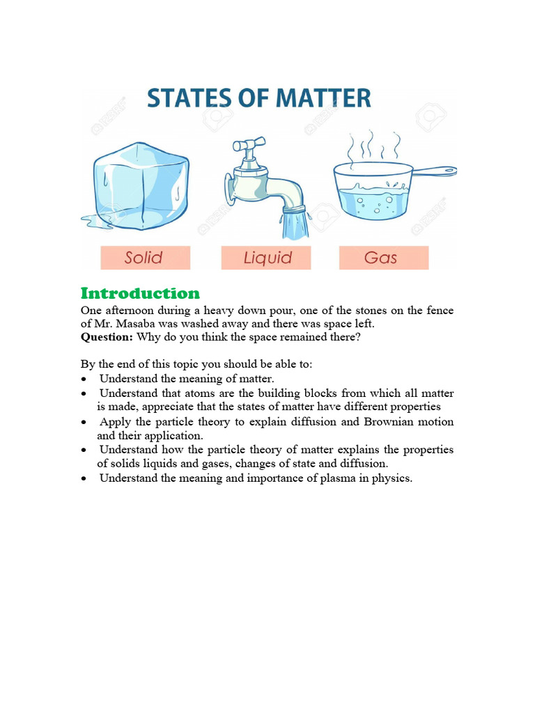 Understanding Matter and Its Properties | PDF | Matter | Liquids