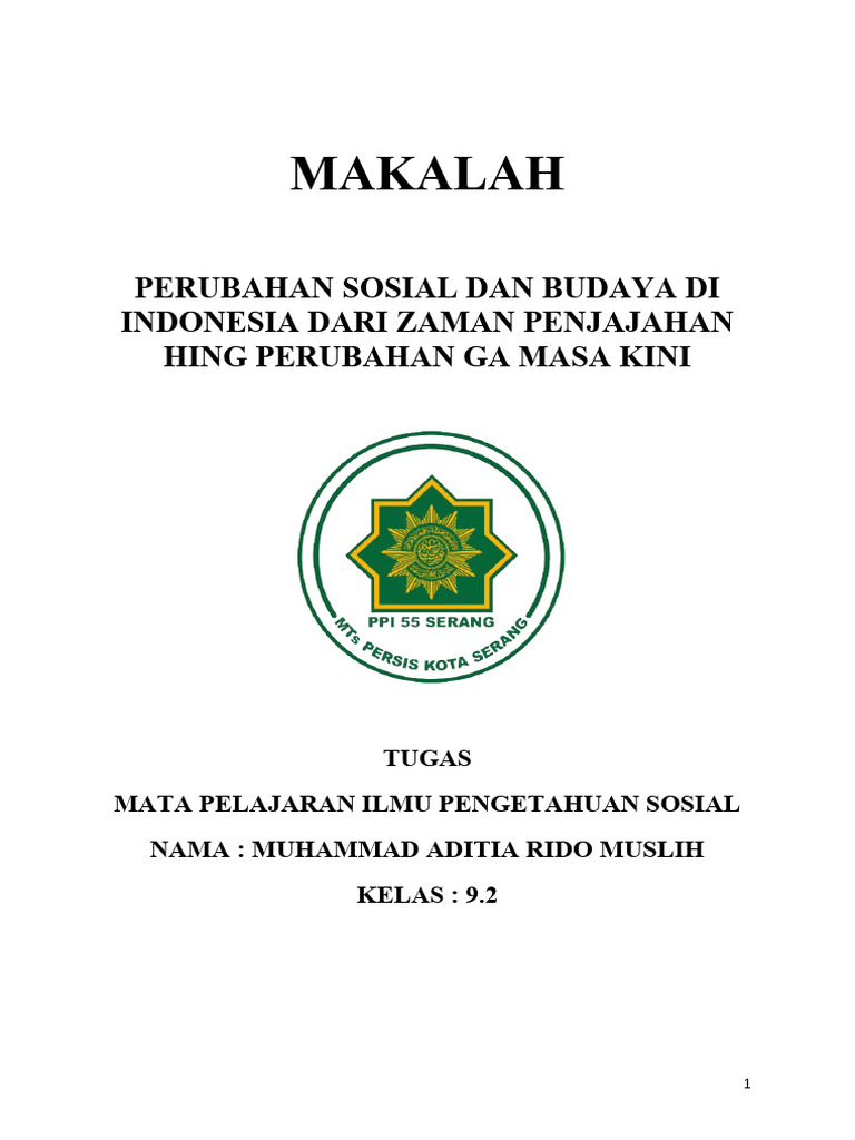 Makalah Rido | PDF