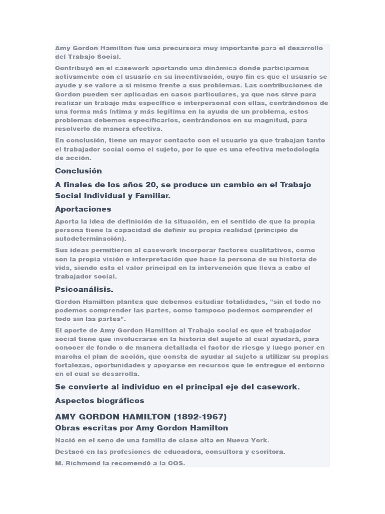 Amy Gordon Hamilton | PDF