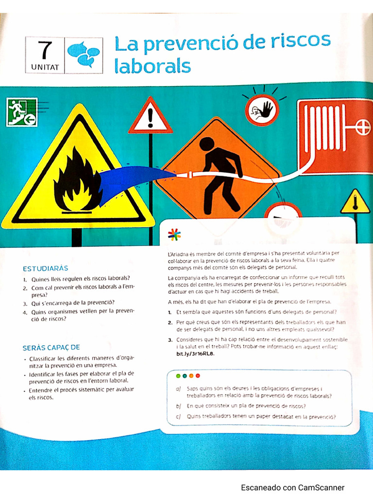 Unitat 2 RISCOS FOL | PDF