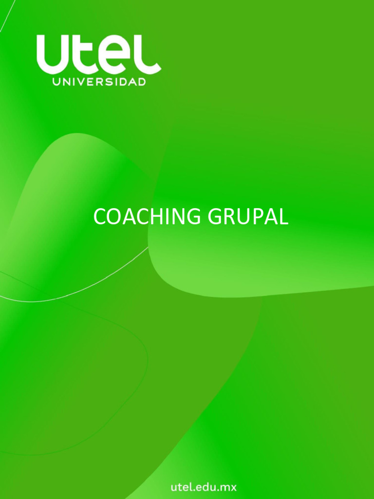 Semana 6 Coaching Grupal | PDF