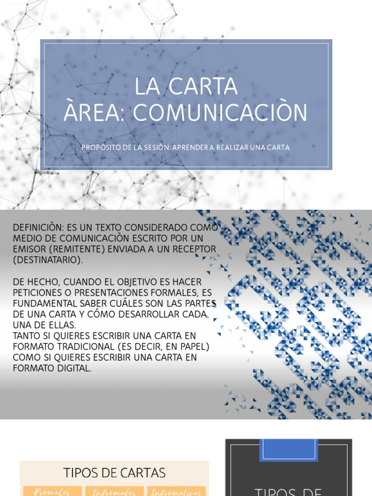 La carta (1) | PDF | Comunicación