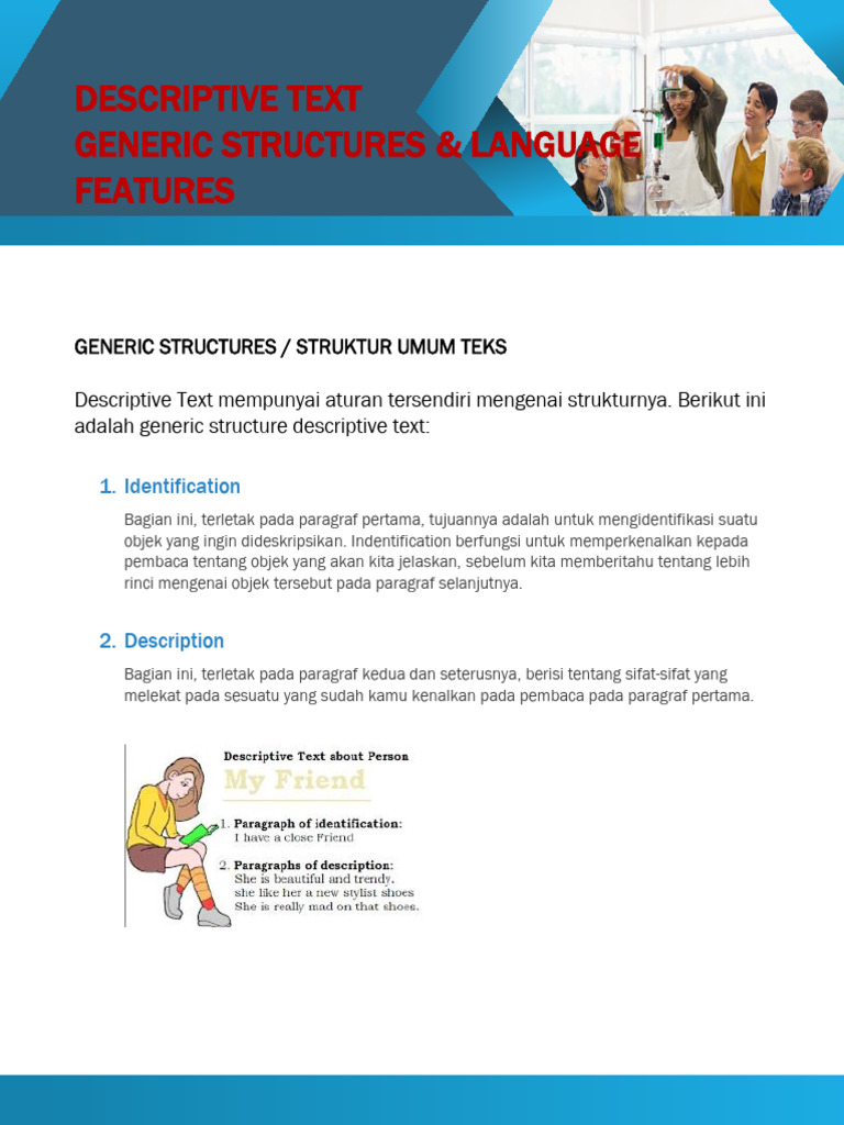 Generic Structures Deskriptive | PDF | Human Communication | Language ...