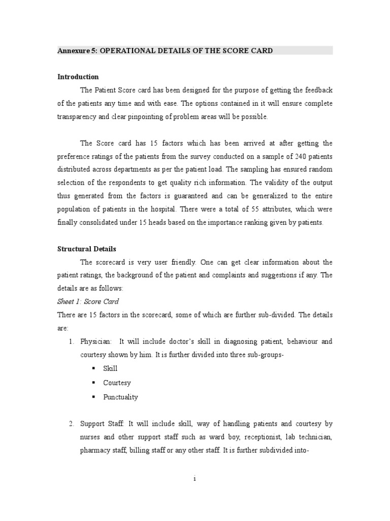 Ots 24 Oac43-45 Annex5 | PDF | Hospital | Patient