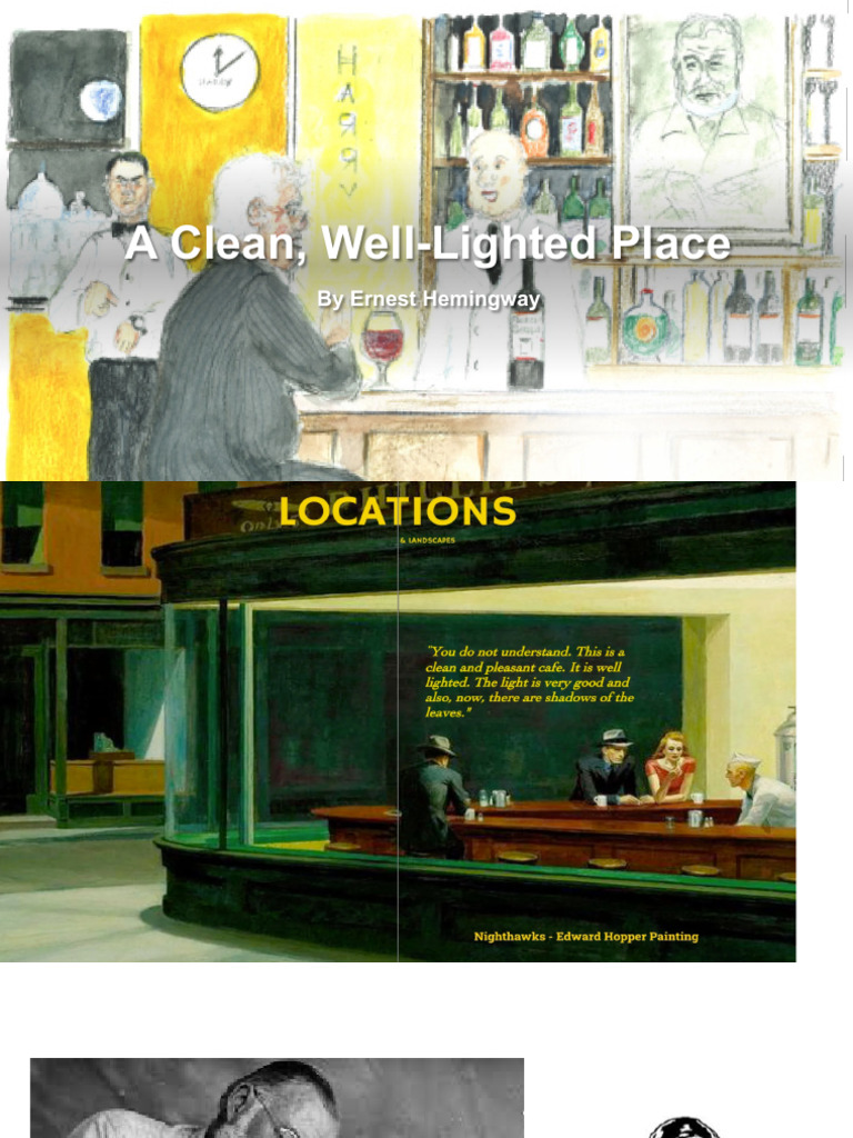A Clean Well Lighted Place | PDF | Ernest Hemingway | Safari