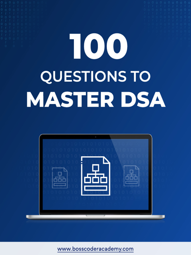 Master DSA | PDF | Matrix (Mathematics) | Time Complexity