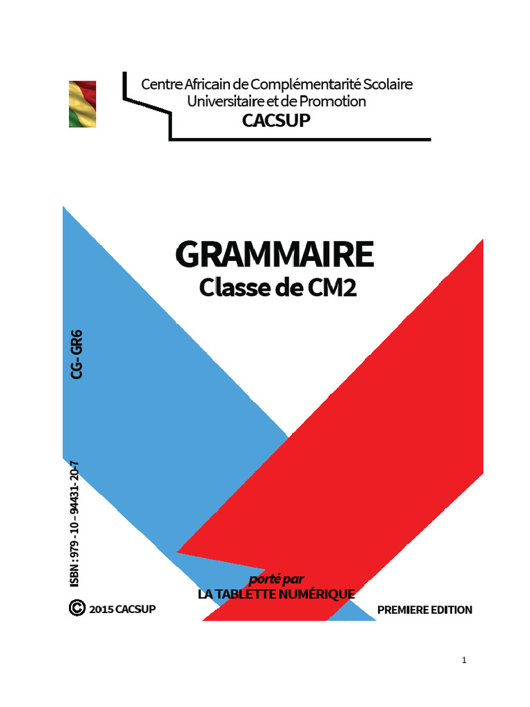 CM2 Grammaire | PDF