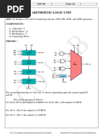 1 Bit ALU Design | PDF | Computing | Digital Electronics