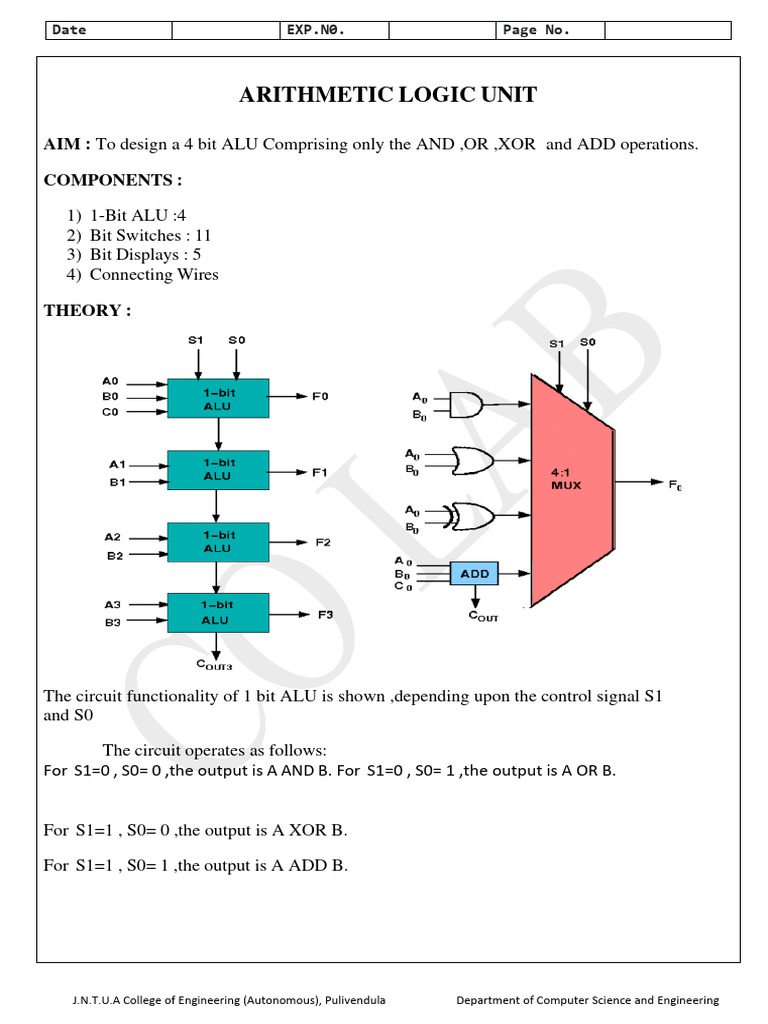 Exp 8 | PDF | Digital Electronics | Computing
