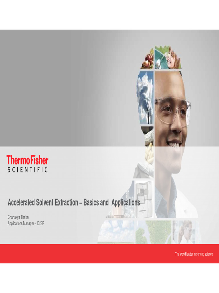 4.accelerated Solvent Extraction - Basics and Applications | PDF | Acid | Materials