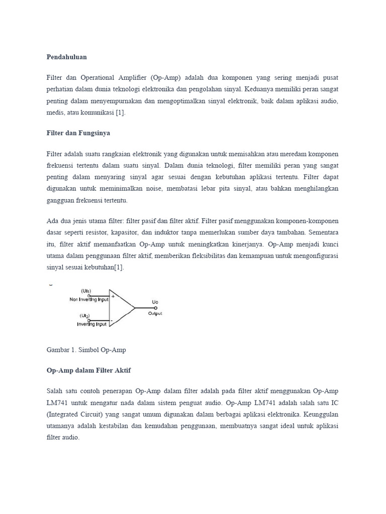 Op-Amp 1 | PDF