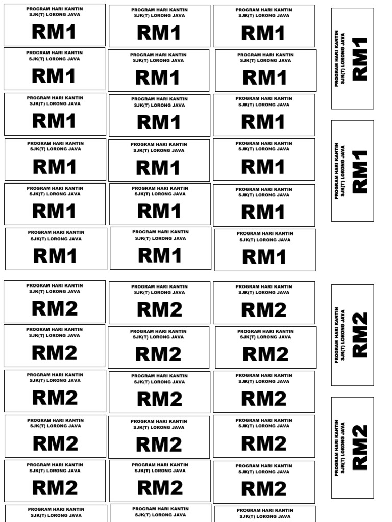 Kupon Hari Kantin | PDF