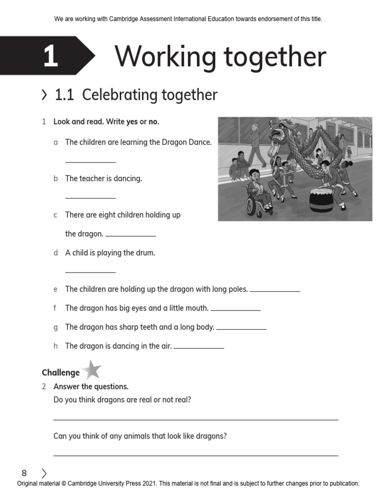 Cambridge Global English Workbook 3 Activities | PDF | Reptile | Birds