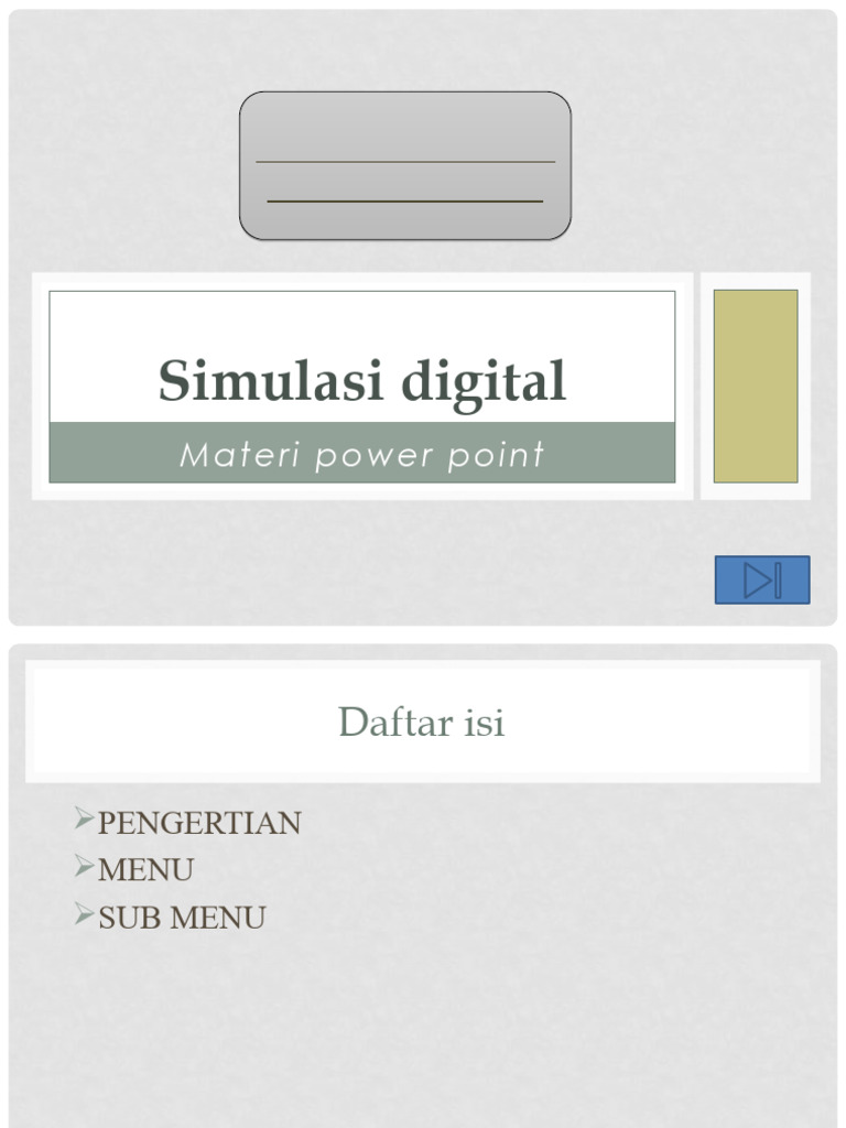 Praktikum Pertemuan 5 Pengenalan Ms. Power Point | PDF