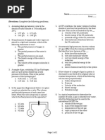 Pitot Pressure Flow Chart | PDF | Pressure | Nature