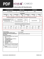 IATA Live Animals Acceptance Checklist | PDF | Transport | Business