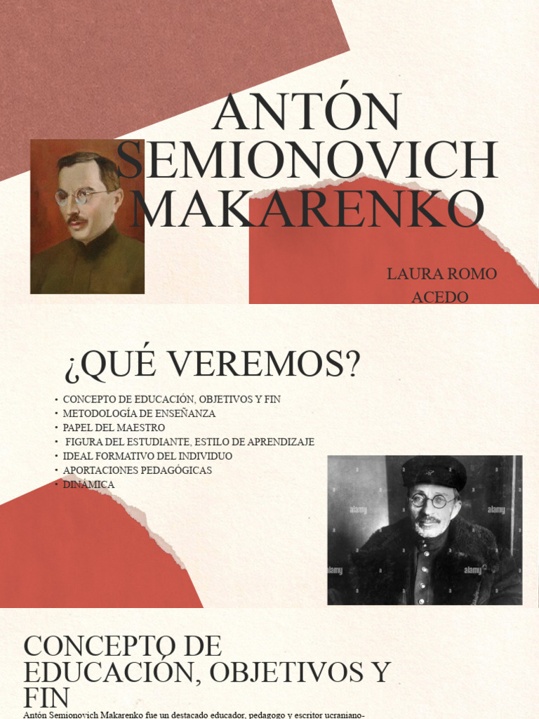 Antón Semionovich Makarenko | PDF | Enseñando | Pedagogía