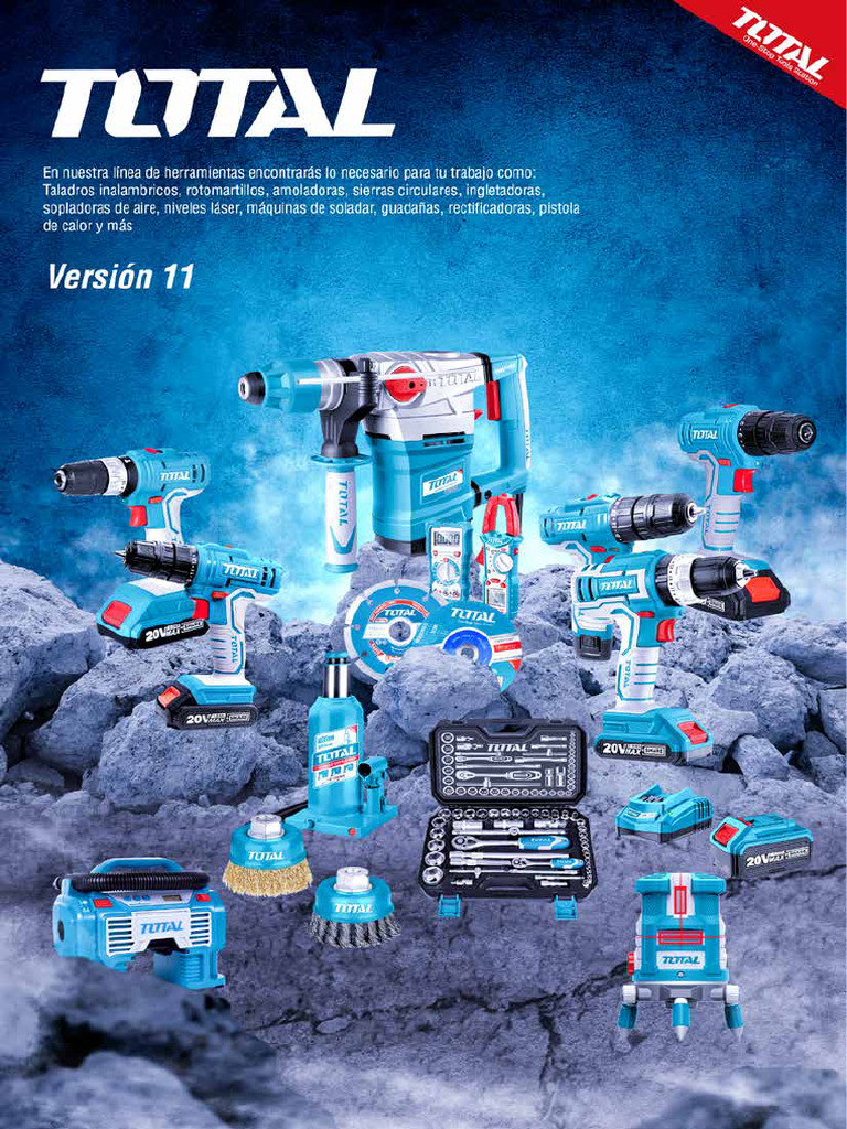 Total Herramientas | Descargar gratis PDF | Equipo | Ingeniería mecánica