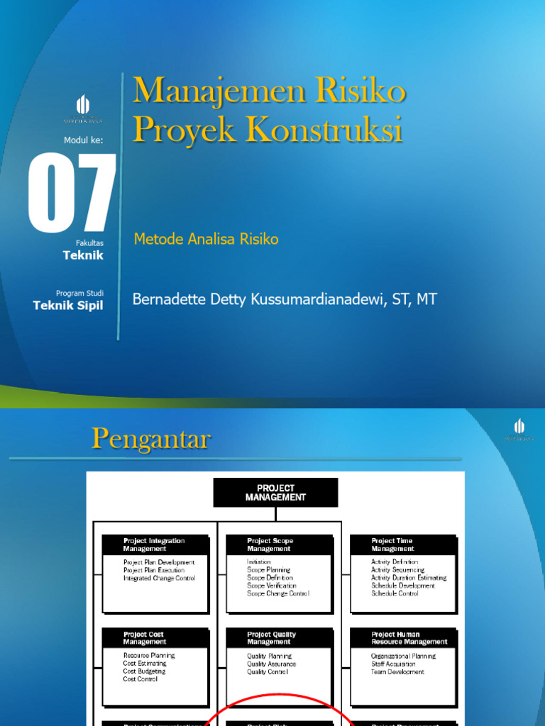 Analisa Risiko | PDF