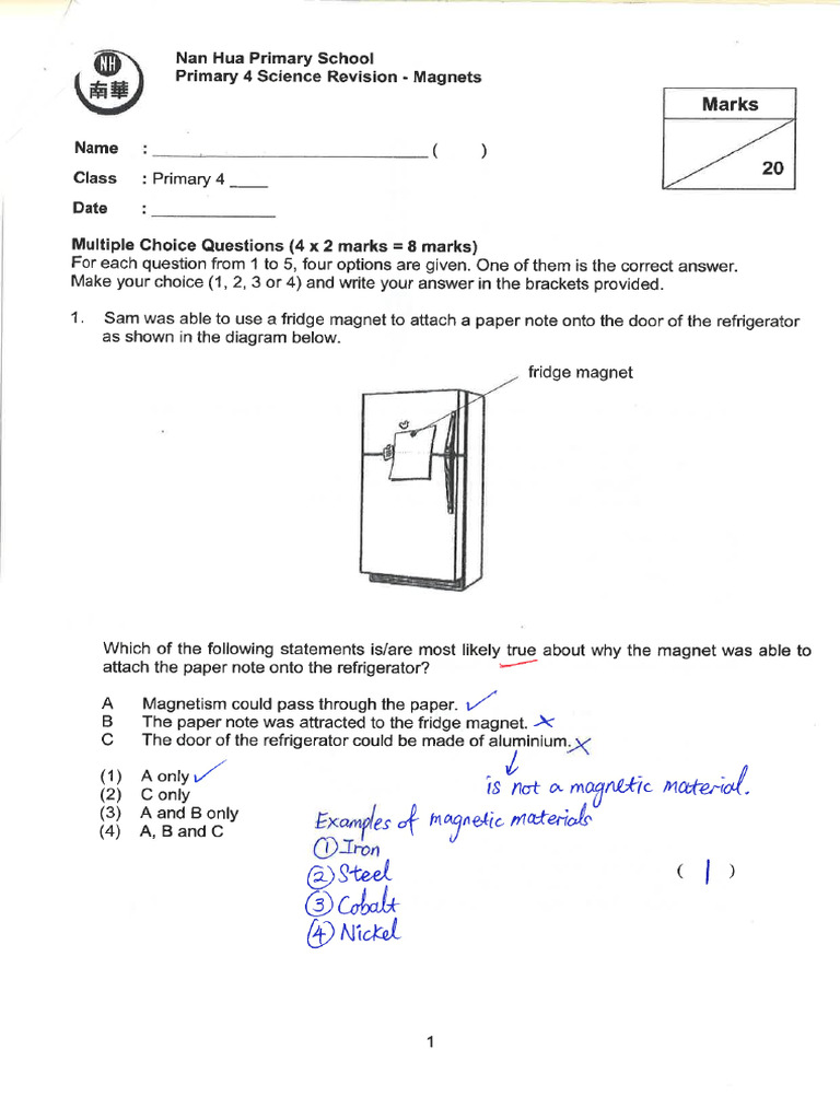 P4 Magnet Ws Solution For Correction | PDF