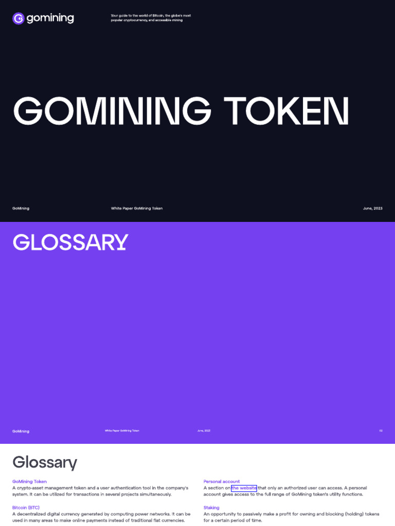 White Paper Token | PDF | Cryptocurrency | Bitcoin