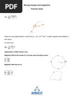Ray Optics Formula Sheet | PDF