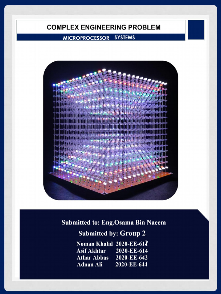 Group 2 CEP Microprocessor Report | PDF | Light Emitting Diode ...