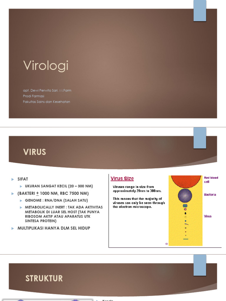 Virologi | PDF | Kesehatan Holistik